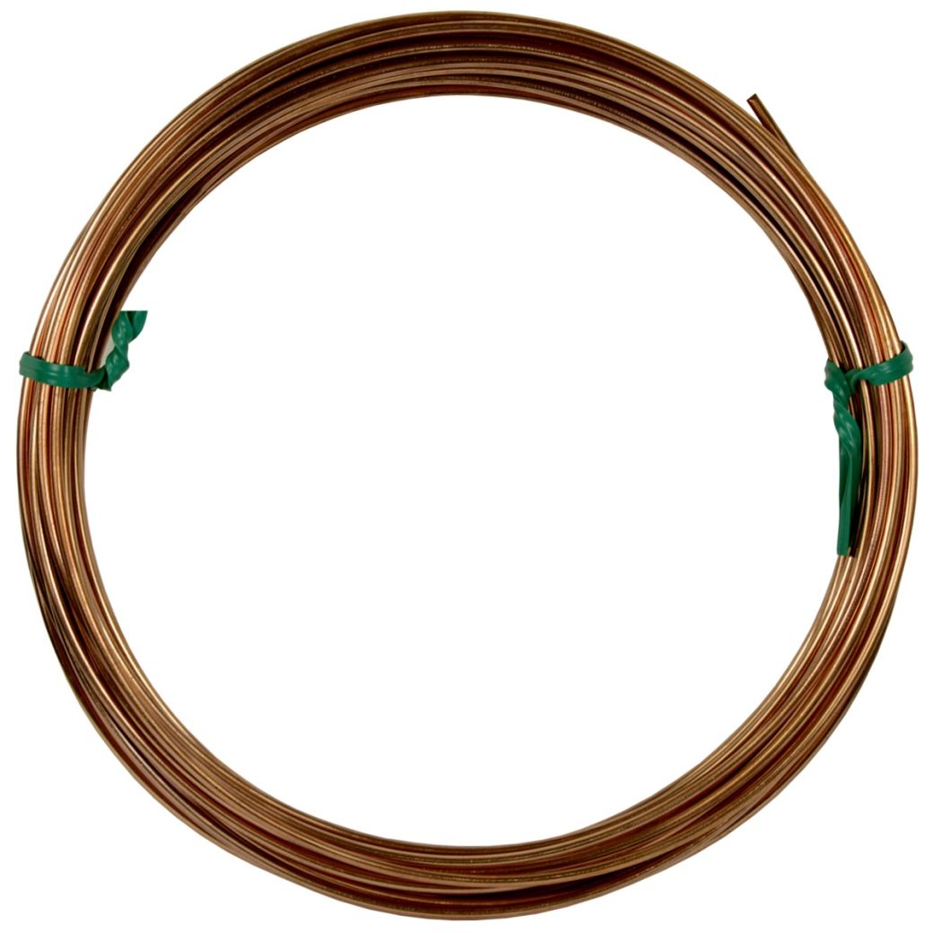 Filo alluminio tondo rame, 2 mm - 12 mt Filo alluminio tondo
