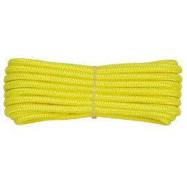 Treccia alta tenacità giallo flu 5 mm - 30 mt Treccia alta tenacità